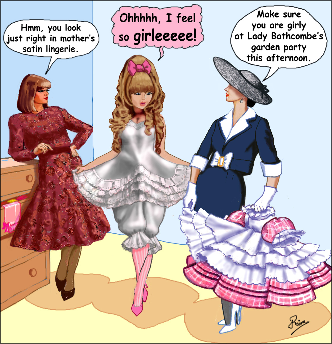Into The Wendyhouse Sissy Stories And Drawings By Prim Of Cross